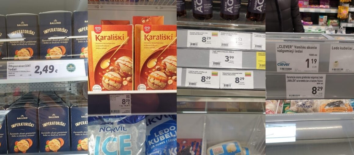 Pricer.lt prekių palyginimas: ledai Ballino Imperatoriški ir Ingman ...